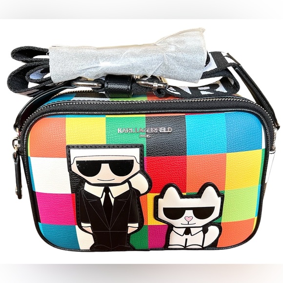 Karl Lagerfeld | Bags | Karl Lagerfeld Paris Rainbow Multicolored ...